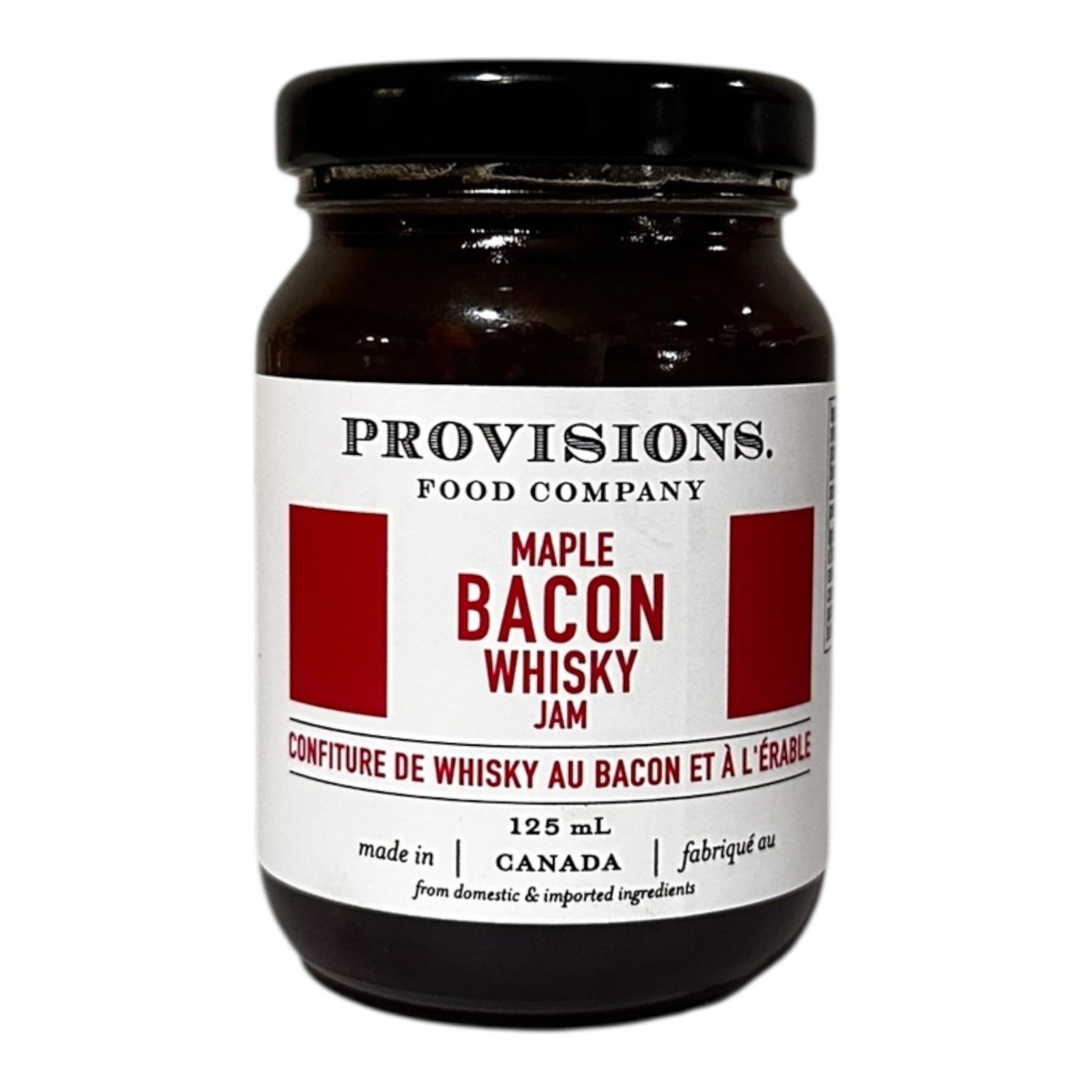 PROVISIONS MAPLE BACON WHISKEY JAM – The Pourium