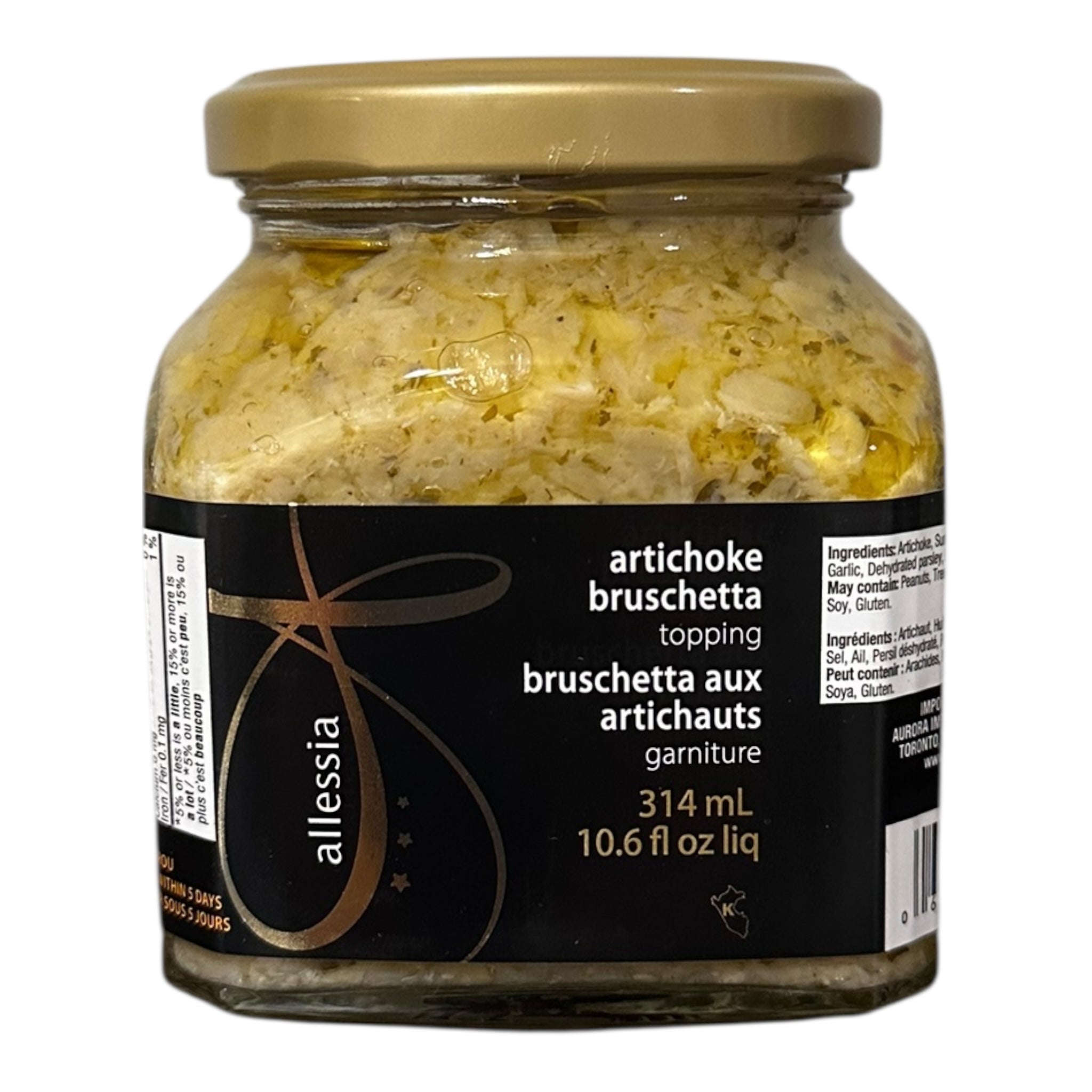 Allessia Artichoke Bruschetta – The Pourium